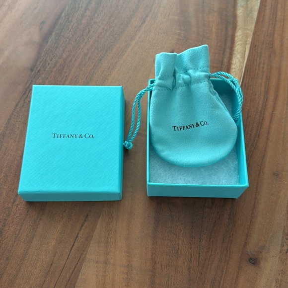 Tiffany & Co. | Accessories | Tiffany Blue Jewelry Box With Pouch ...